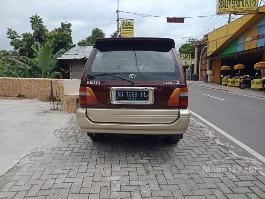 Jual Mobil Toyota Kijang 2000 Krista 2.4 di Jawa Timur Manual MPV Marun ...