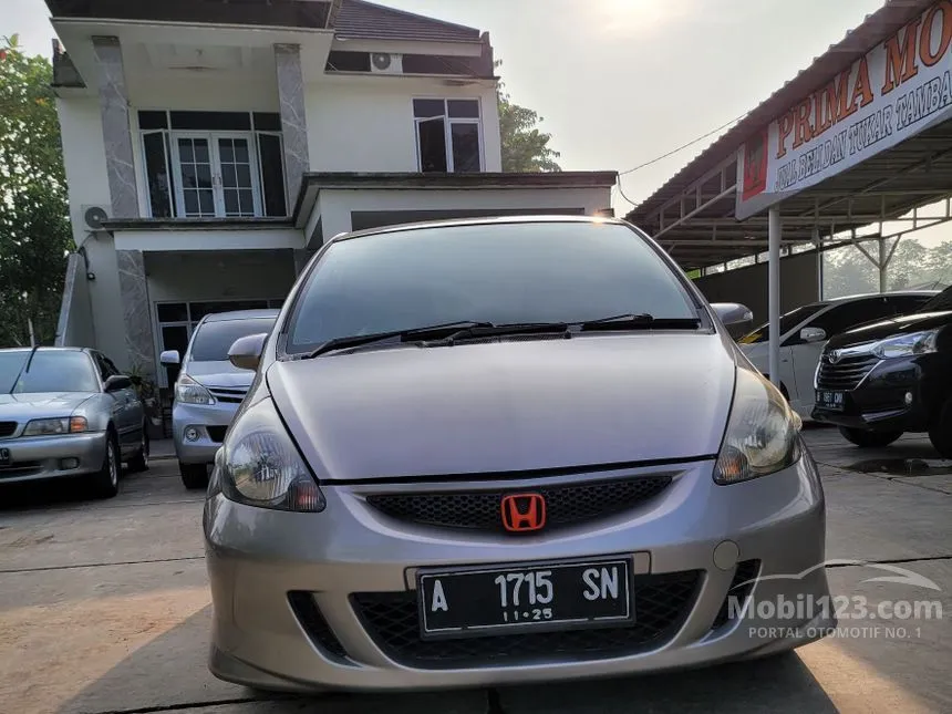 Jual Mobil Honda Jazz 2007 VTEC 1.5 di Banten Automatic Hatchback Abu ...