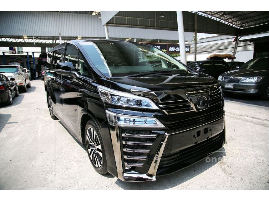 Toyota Vellfire 2018 2.5 in กรุงเทพและปริมณฑล Automatic Van สีดำ for ...