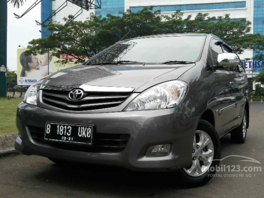 Jual Mobil Toyota Kijang Innova 2011 G 2.0 di Banten Automatic MPV Abu ...