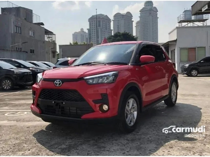 Toyota Raize 2023 G 1.2 in Jawa Barat Automatic Wagon Red for Rp 229. ...