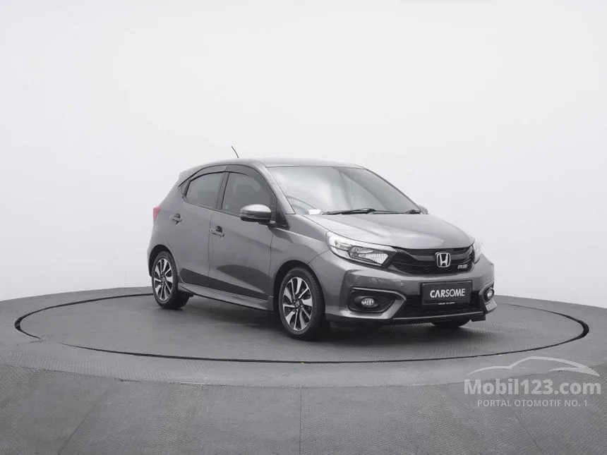 Jual Mobil Honda Brio 2020 RS 1.2 di Jawa Barat Automatic Hatchback Abu ...