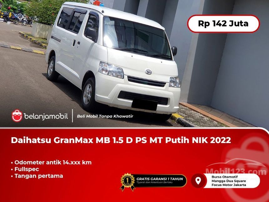 Jual Mobil Daihatsu Gran Max 2022 Mini Bus D 1.3 di DKI Jakarta Manual Van Putih Rp 142.000.000 ...