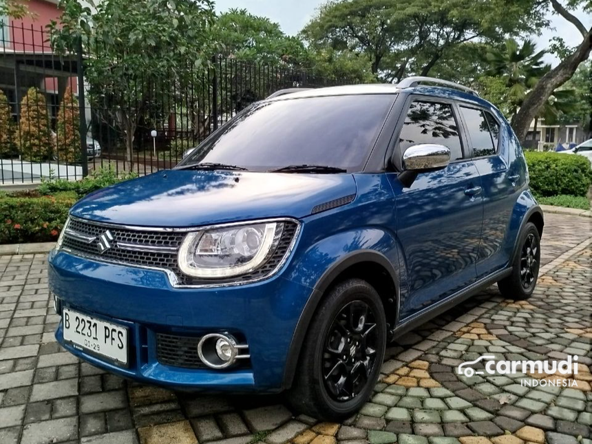 Jual Mobil Suzuki Ignis 2018 GX 1.2 di Banten Automatic Hatchback Biru ...