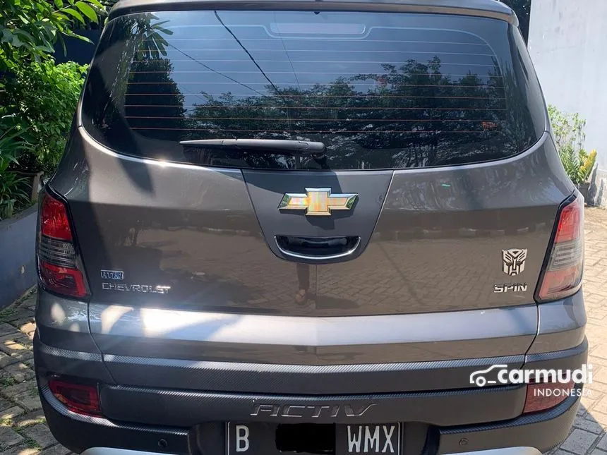 Jual Mobil Chevrolet Spin 2015 ACTIV 1.5 di Banten Automatic SUV Abu ...