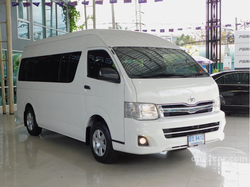 Toyota Hiace 2011 D4D 2.5 in กรุงเทพและปริมณฑล Manual Van สีขาว for ...