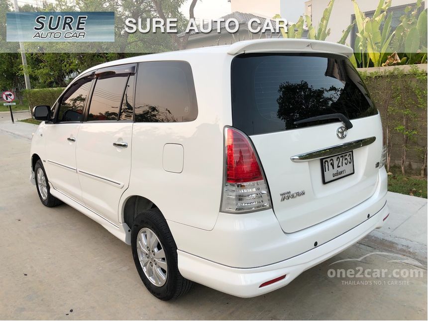 Toyota Innova 2011 V 2.0 in กรุงเทพและปริมณฑล Automatic Wagon สีขาว for ...