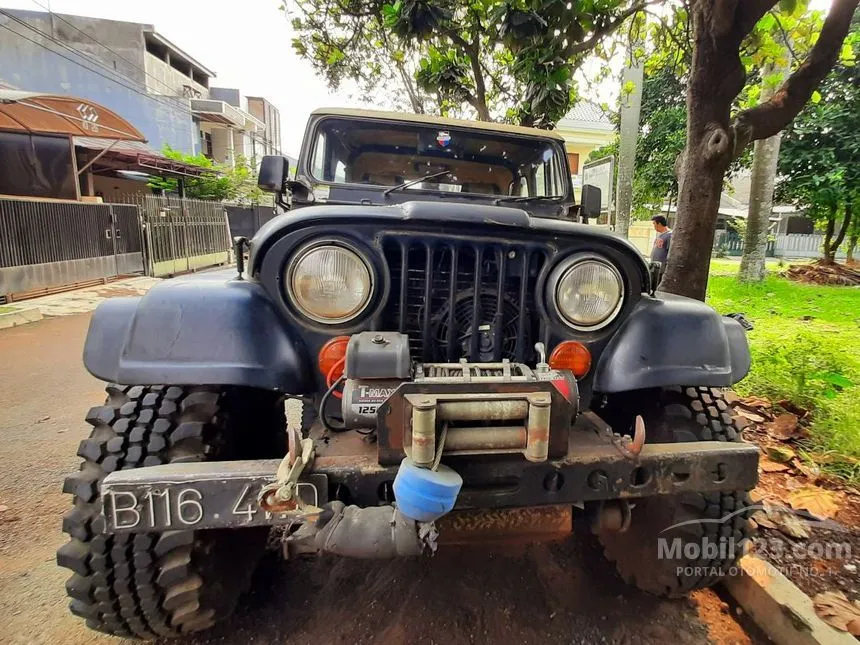 Jual Mobil Jeep CJ 7 1982 4.2L 4.2 di DKI Jakarta Manual Jeep Hitam Rp ...