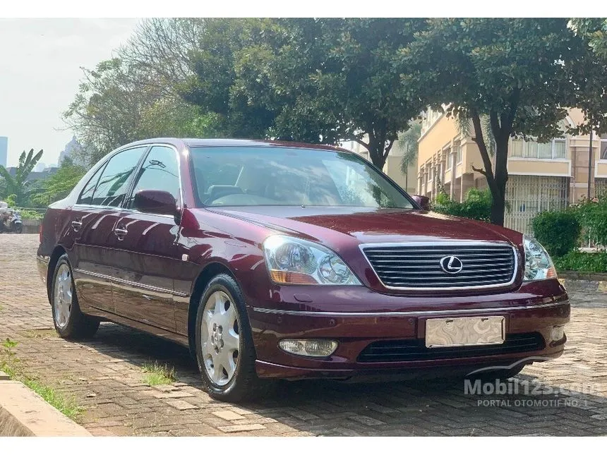 Jual Mobil Lexus LS430 2002 4.3 di DKI Jakarta Automatic Sedan Merah Rp ...