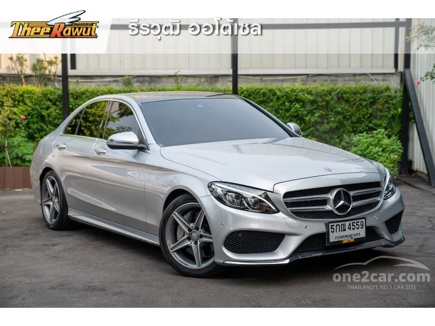 2016 Mercedes-Benz C300 2.1 W205 (ปี 14-22) Blue TEC HYBRID AMG Dynamic ...