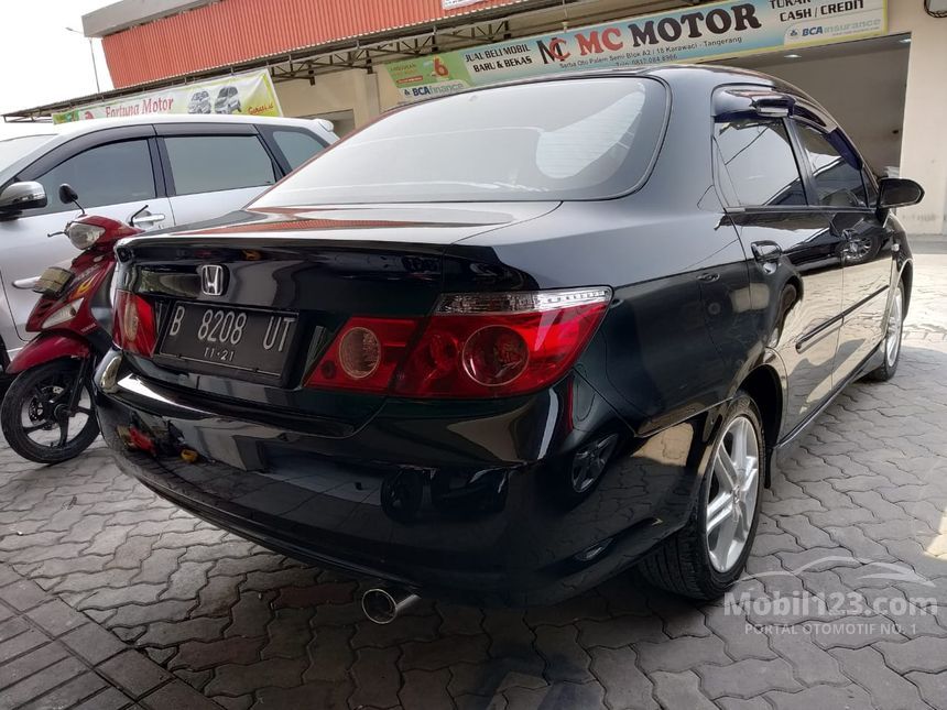 Jual Mobil Honda City 2006 VTEC 1.5 di Banten Automatic Sedan Hitam Rp ...