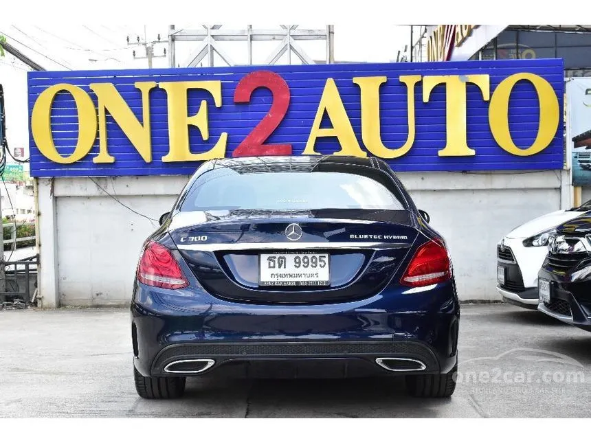 2017 Mercedes-Benz C300 2.1 W205 (ปี 14-19) Blue TEC HYBRID AMG Dynamic ...