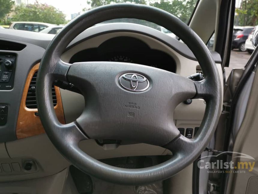 Toyota Innova 2011 G 2.0 in Selangor Automatic MPV Silver for RM 36,800 ...