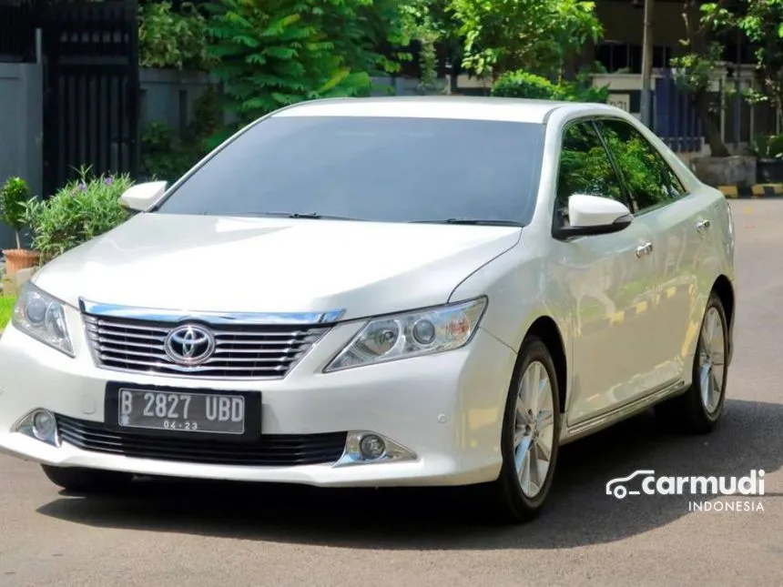 Jual Mobil Toyota Camry 2013 V 2.5 di Banten Automatic Sedan Putih Rp ...