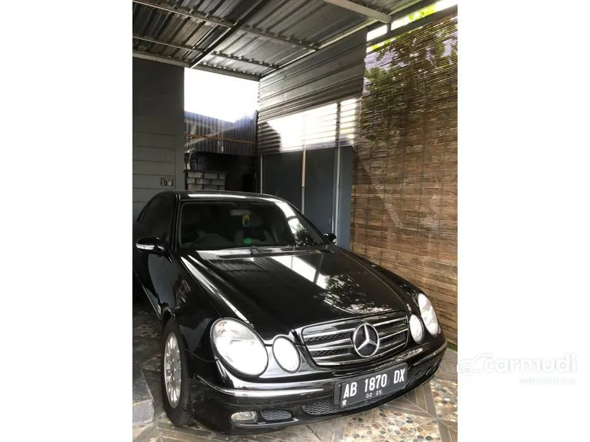 Mercedes-Benz E260 2005 E260 2.6 in Yogyakarta Automatic Sedan Black for Rp 160.000.000 ...