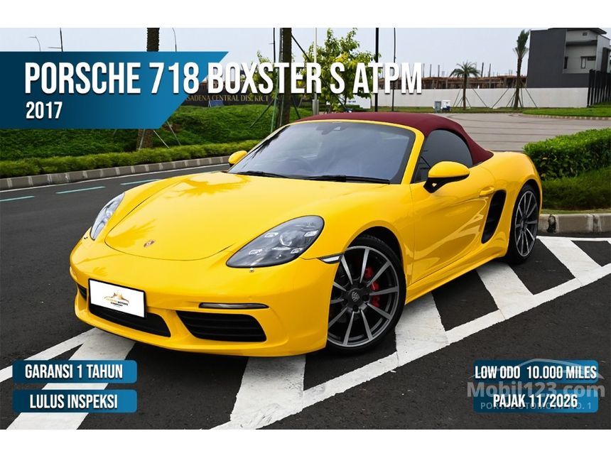 Jual Mobil Porsche 718 2016 Boxster 2.0 di Banten Automatic Convertible ...