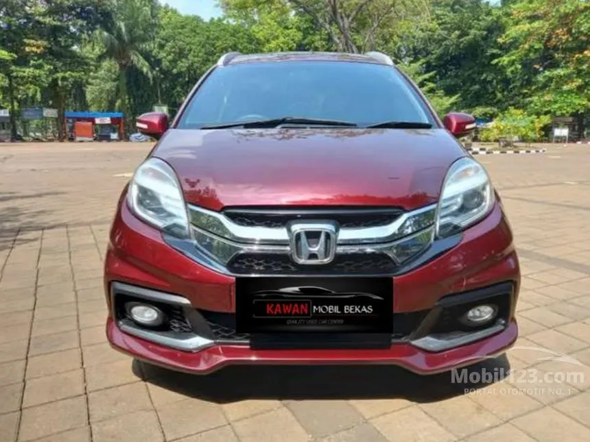 Jual Mobil Honda Mobilio 2015 RS 1.5 di DKI Jakarta Automatic MPV Merah ...