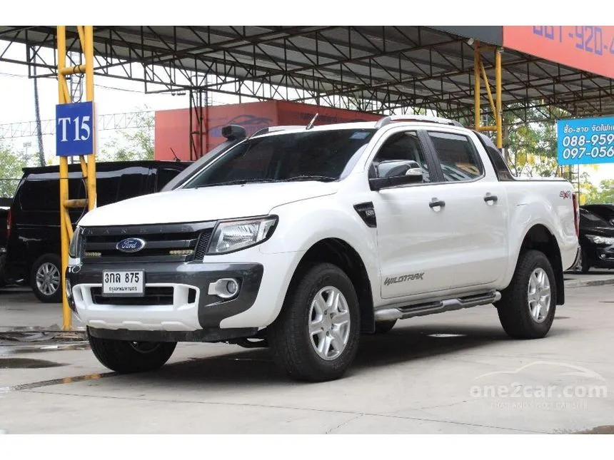 2014 Ford Ranger 2.2 DOUBLE CAB (ปี 12-15) WildTrak Pickup for sale on ...