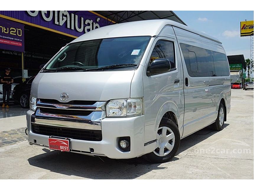 Toyota Hiace 2015 D4D 3.0 in กรุงเทพและปริมณฑล Manual Van สีเงิน for ...