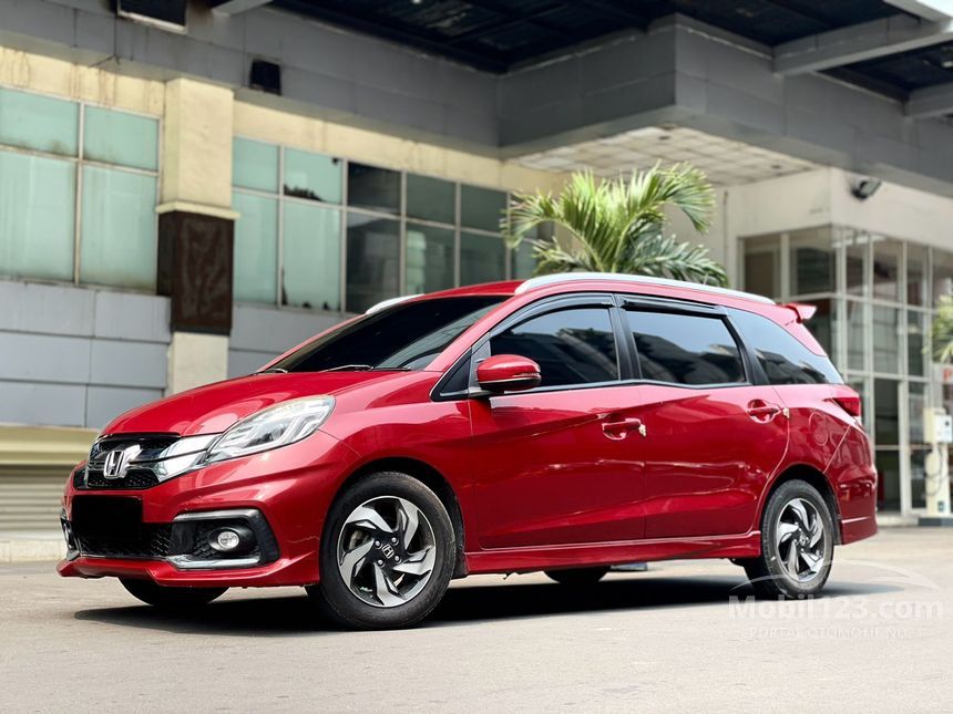Jual Mobil Honda Mobilio 2016 RS 1.5 di DKI Jakarta Automatic MPV Merah ...