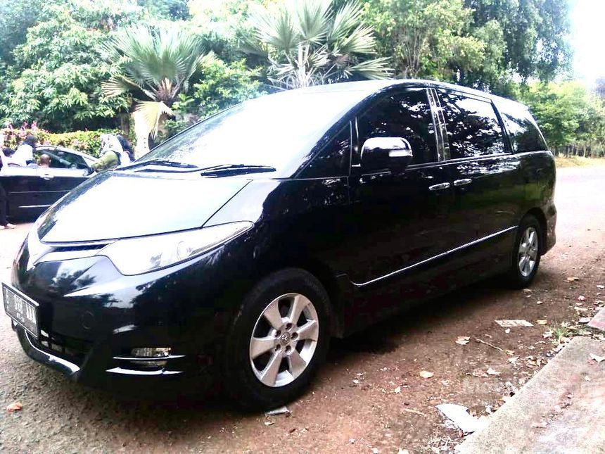 Jual Mobil Toyota Estima 2008 2.4 di Jawa Barat Automatic MPV Hitam Rp ...