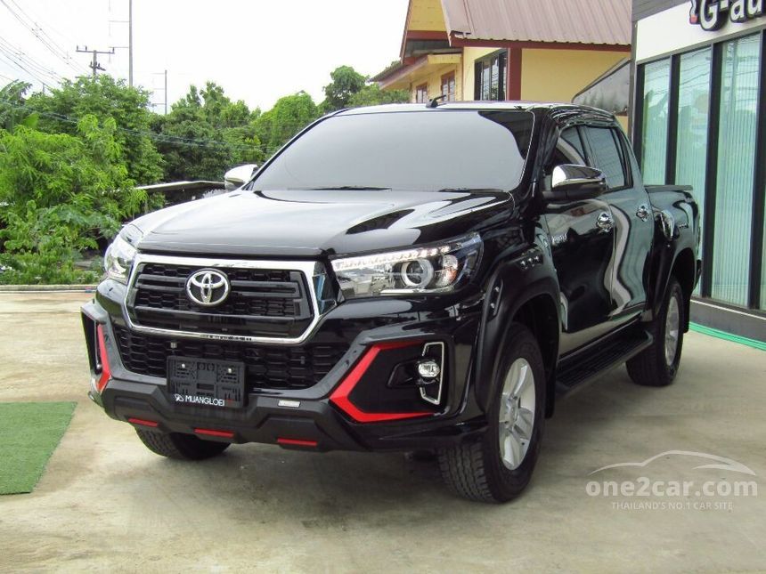Toyota Hilux Revo 2019 DOUBLE CAB Prerunner E 2.4 เกียร์อัตโนมัติ สีดำ ...