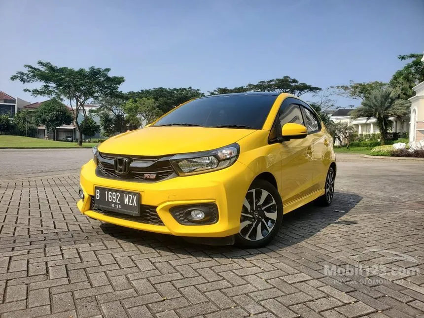 Jual Mobil Honda Brio 2020 RS 1.2 di Banten Automatic Hatchback Kuning ...