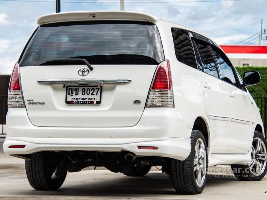 Toyota Innova 2010 G 2.0 in กรุงเทพและปริมณฑล Automatic Wagon สีขาว for ...