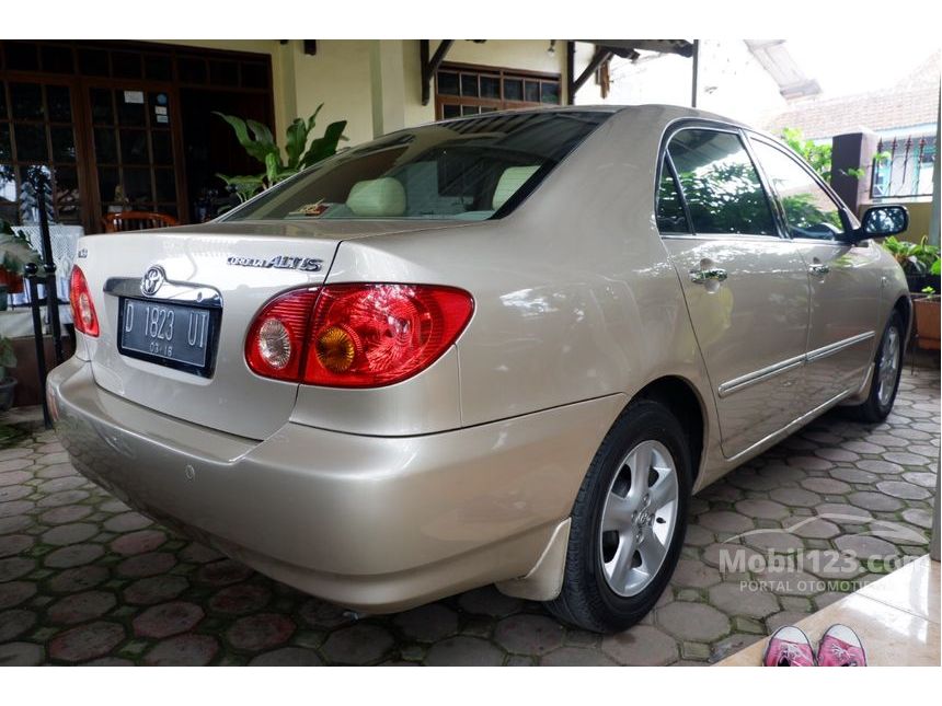 Jual Mobil Toyota Corolla Altis 2002 G 1.8 di Jawa Barat Manual Sedan ...