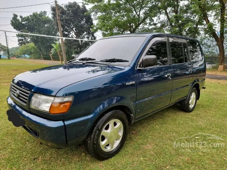 Jual Mobil Toyota Kijang 2000 LGX-D 2.4 di DKI Jakarta Manual MPV Biru ...