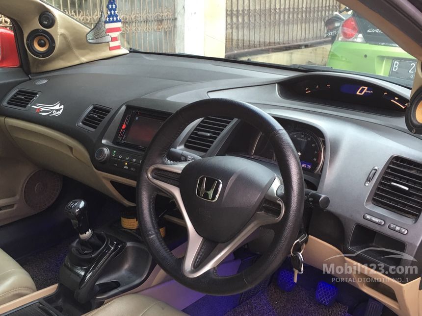 Jual Mobil Honda Civic 2007 FD 1.8 di Jawa Barat Manual Sedan Merah Rp ...