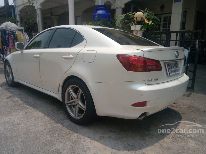 Lexus IS250 2007 Luxury 2.5 in กรุงเทพและปริมณฑล Automatic Sedan สีขาว ...