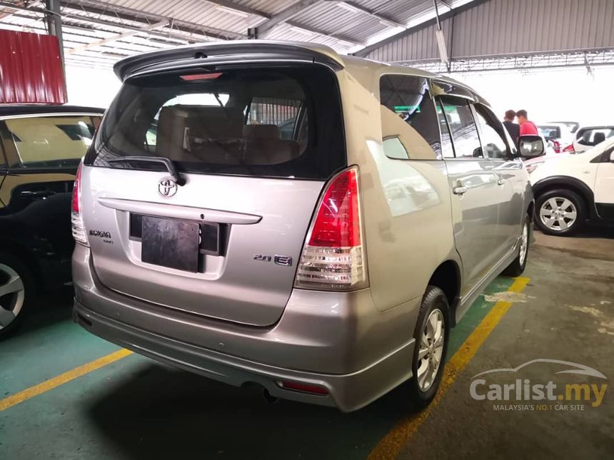 Toyota Innova 2011 G 2.0 in Johor Automatic MPV Grey for RM 32,800 ...