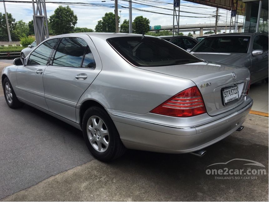 Mercedes-Benz S280 2004 W220 (ปี 99-05) 2.8 เกียร์อัตโนมัติ สีเงิน | One2car.com ศูนย์รวมรถใหม่ ...