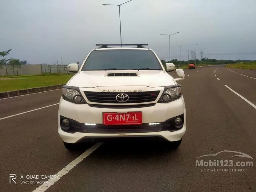 Jual Mobil Toyota Fortuner 2014 G TRD 2.5 di Banten Automatic SUV Putih ...