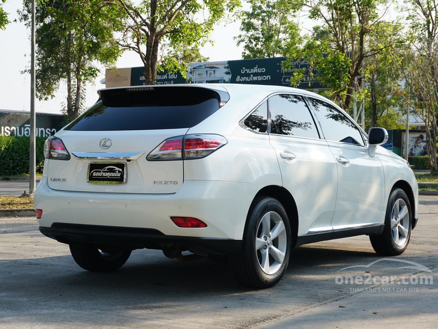 Lexus RX270 2012 Premium 2.7 in กรุงเทพและปริมณฑล Automatic SUV สีขาว ...