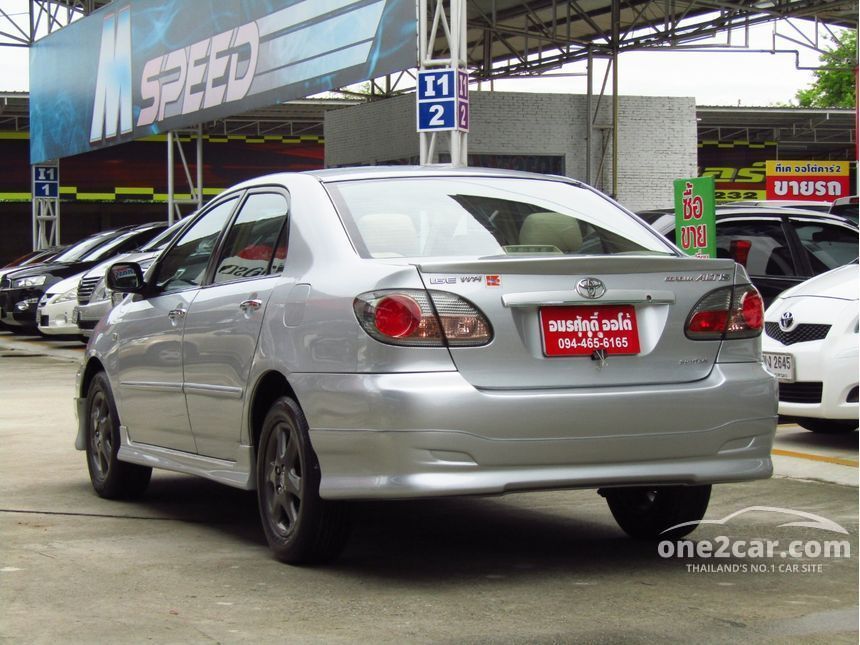 Toyota Corolla Altis 2007 หน้าหมู (ปี 01-07) E 1.6 เกียร์อัตโนมัติ สี ...