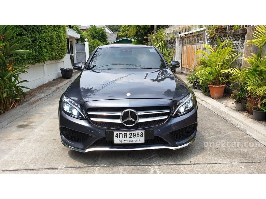 Mercedes-Benz C300 2015 Blue TEC HYBRID AMG Dynamic 2.1 in กรุงเทพและ ...