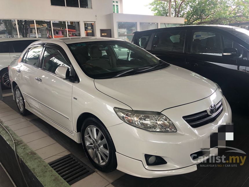 Toyota Altis 2010 1.8 in Johor Automatic Sedan White for RM 37,888 ...