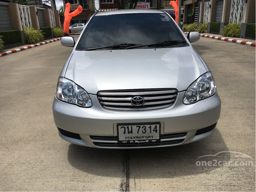 2002 Toyota Corolla Altis 1.6 ALTIS หน้าหมู (ปี 01-07) J Sedan AT มือ ...