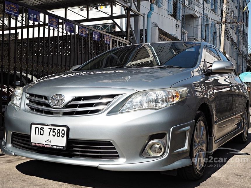 2012 Toyota Corolla Altis 1.6 (ปี 08-13) CNG Sedan มือสอง One2car