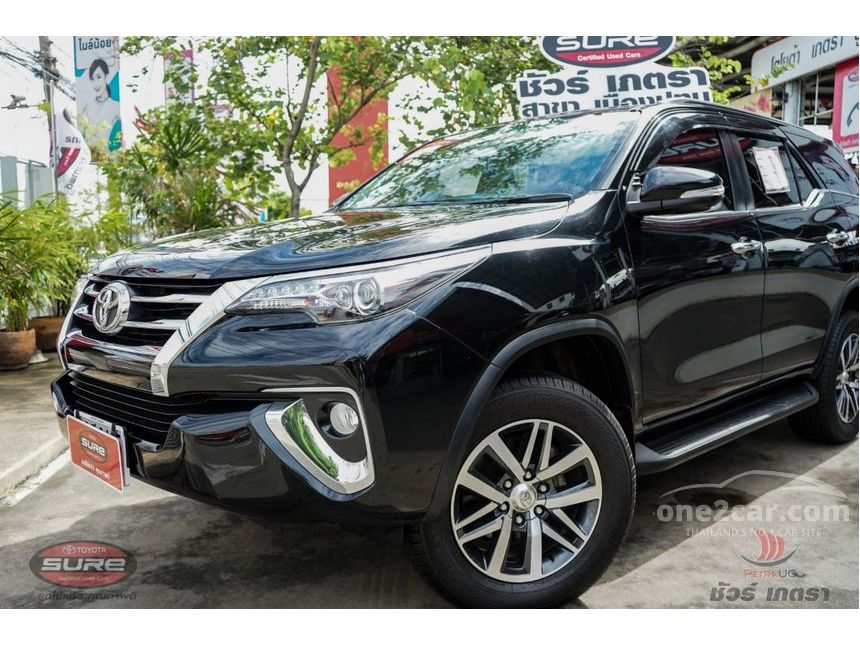 Toyota Fortuner 2017 V 2.8 in กรุงเทพและปริมณฑล Automatic SUV สีดำ for ...
