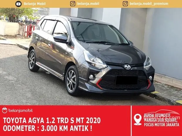 Jual Toyota Agya Bekas 2020 di Indonesia Harga Murah, Kondisi Terbaik ...