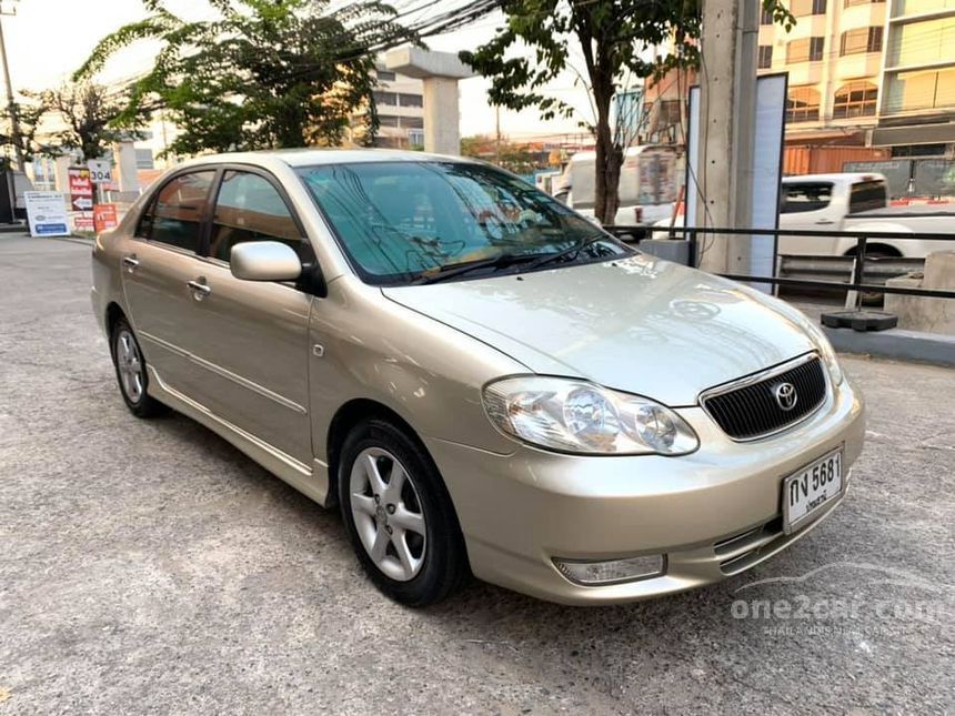 Toyota Corolla Altis 2003 G 1.8 in กรุงเทพและปริมณฑล Automatic Sedan สี ...