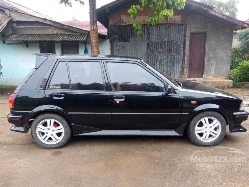Jual Mobil Toyota Starlet 1987 1.3 di Jawa Barat Manual Hatchback Hitam ...