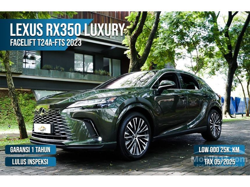 Jual Mobil Lexus RX 350 2023 Luxury 2.4 di Banten Automatic SUV Hijau ...