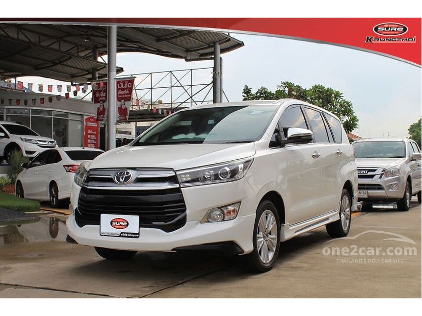 Toyota Innova 2018 Crysta V 2.8 in กรุงเทพและปริมณฑล Automatic Wagon สีขาว for 819,000 Baht ...