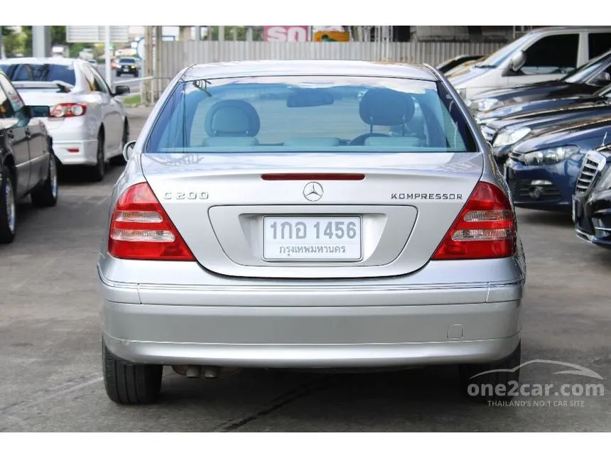 2003 Mercedes-Benz C200 Kompressor 1.8 W203 (ปี 01-07) Elegance Sedan ...