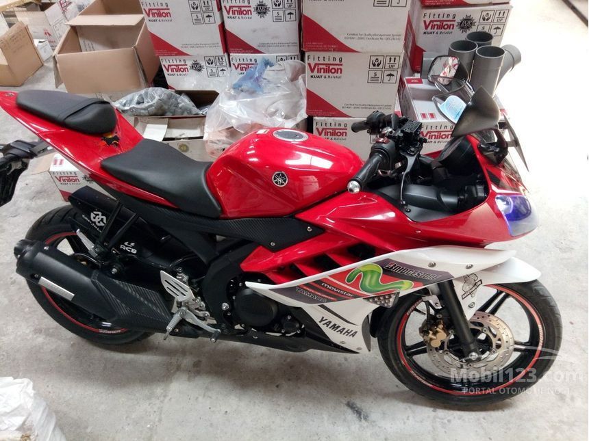 Jual Motor Yamaha YZF R15 2015 150 0.2 di Riau Manual Sport Bike Merah ...