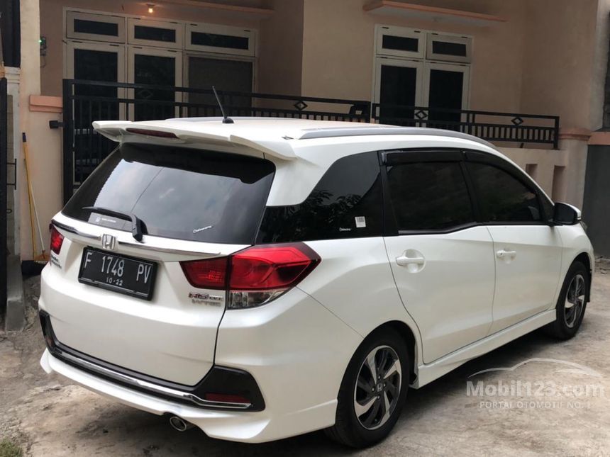 Jual Mobil Honda Mobilio 2017 RS 1.5 di Jawa Barat Automatic MPV Putih ...